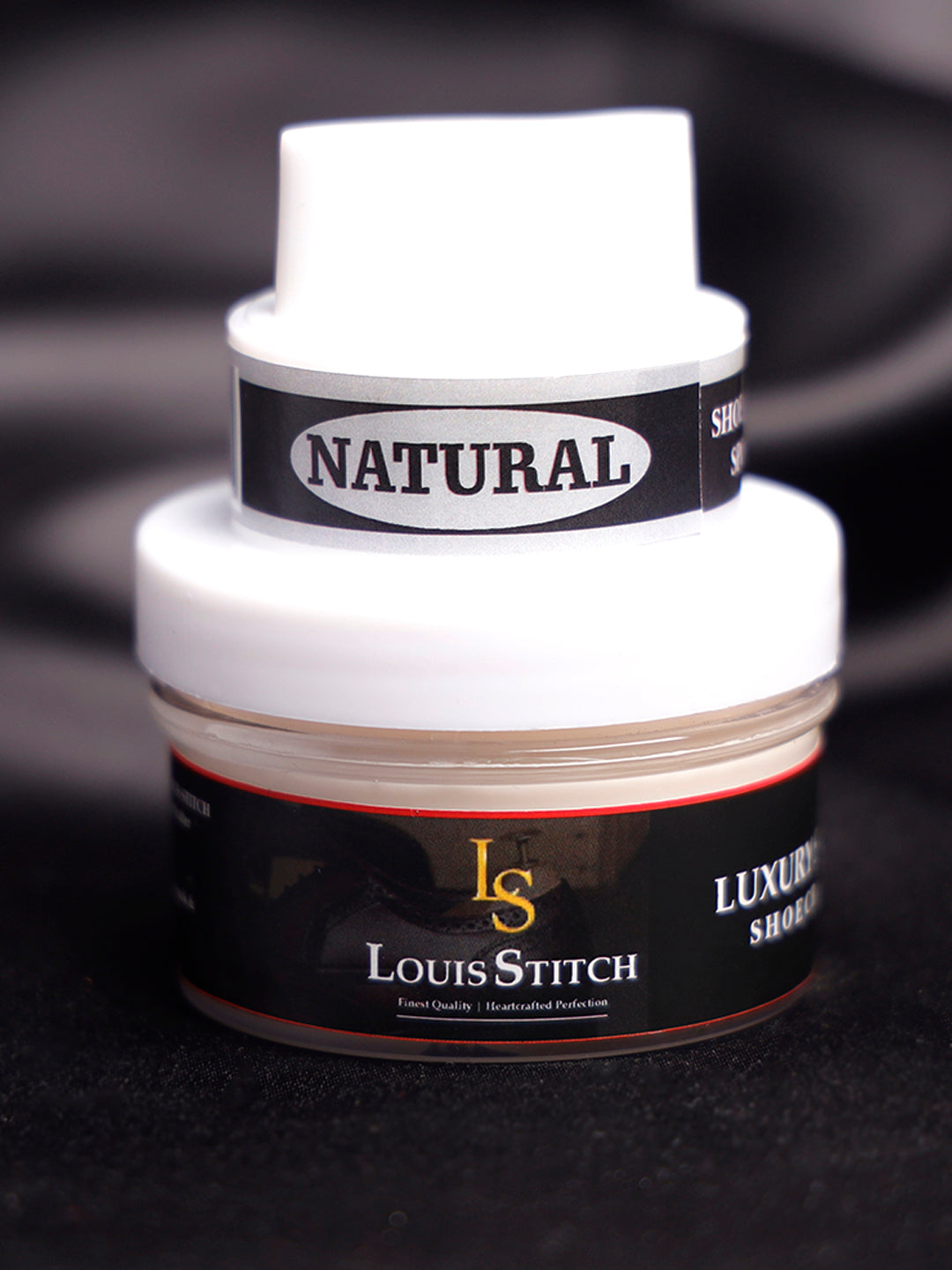 Neutral Leather Shoe Cream with Applicator For Leather items