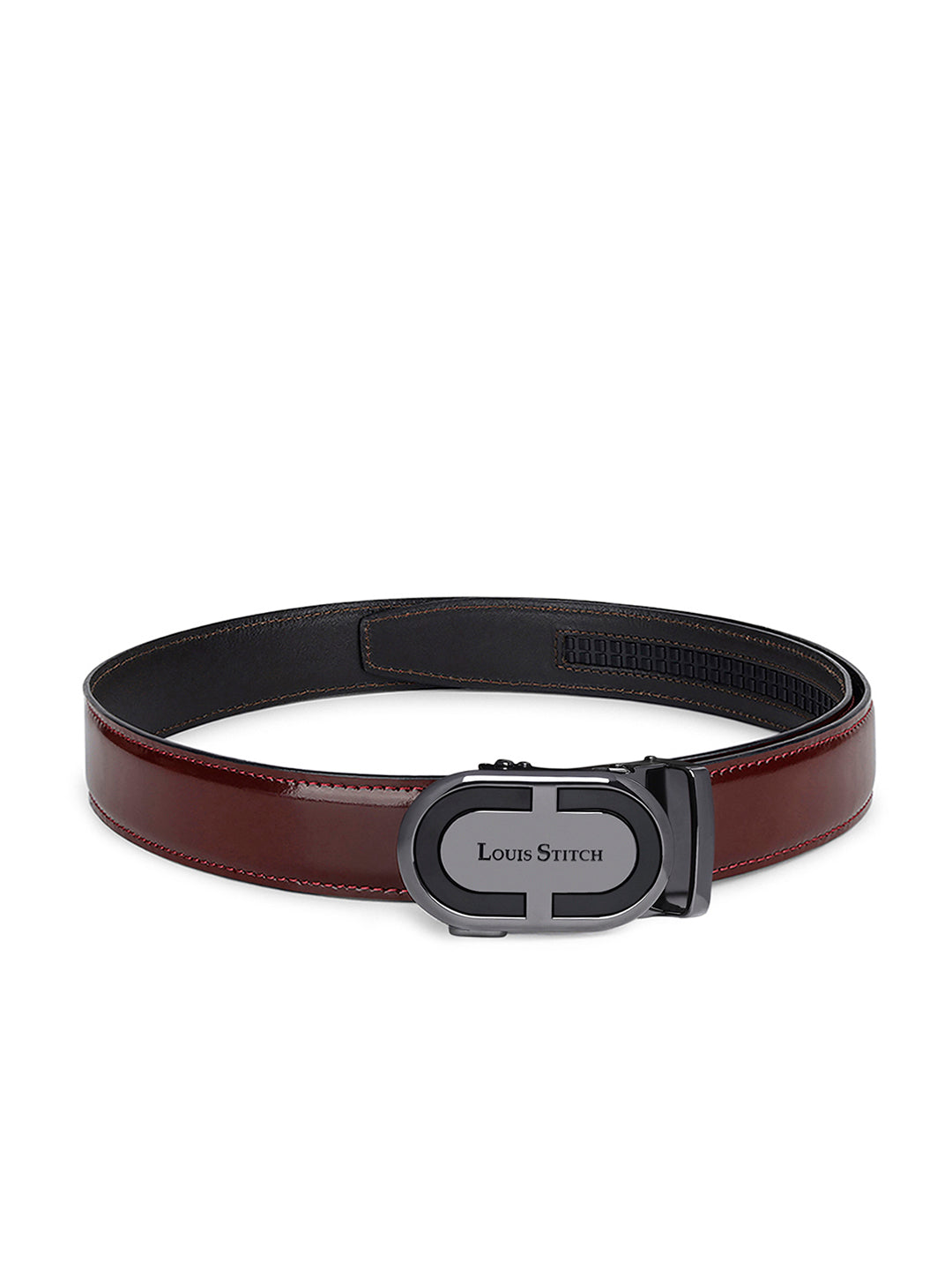 Handcrafted Leather Auto Lock Formal Belt For Men