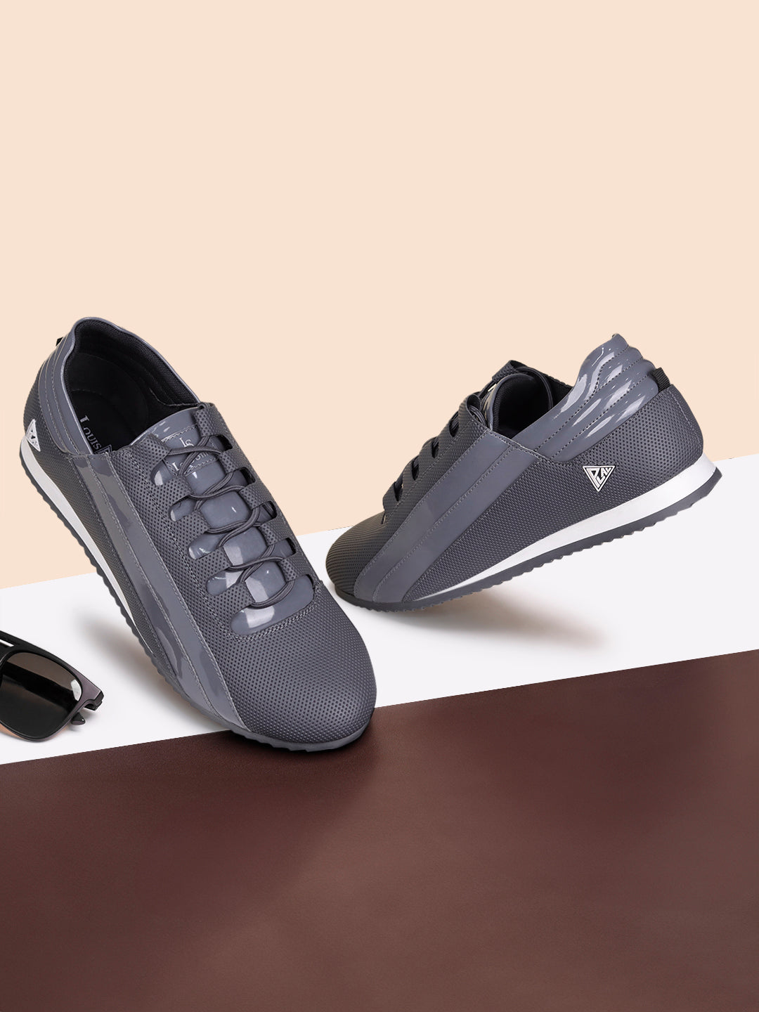 Buy Grey Sneakers For Men Online - Louis Stitch