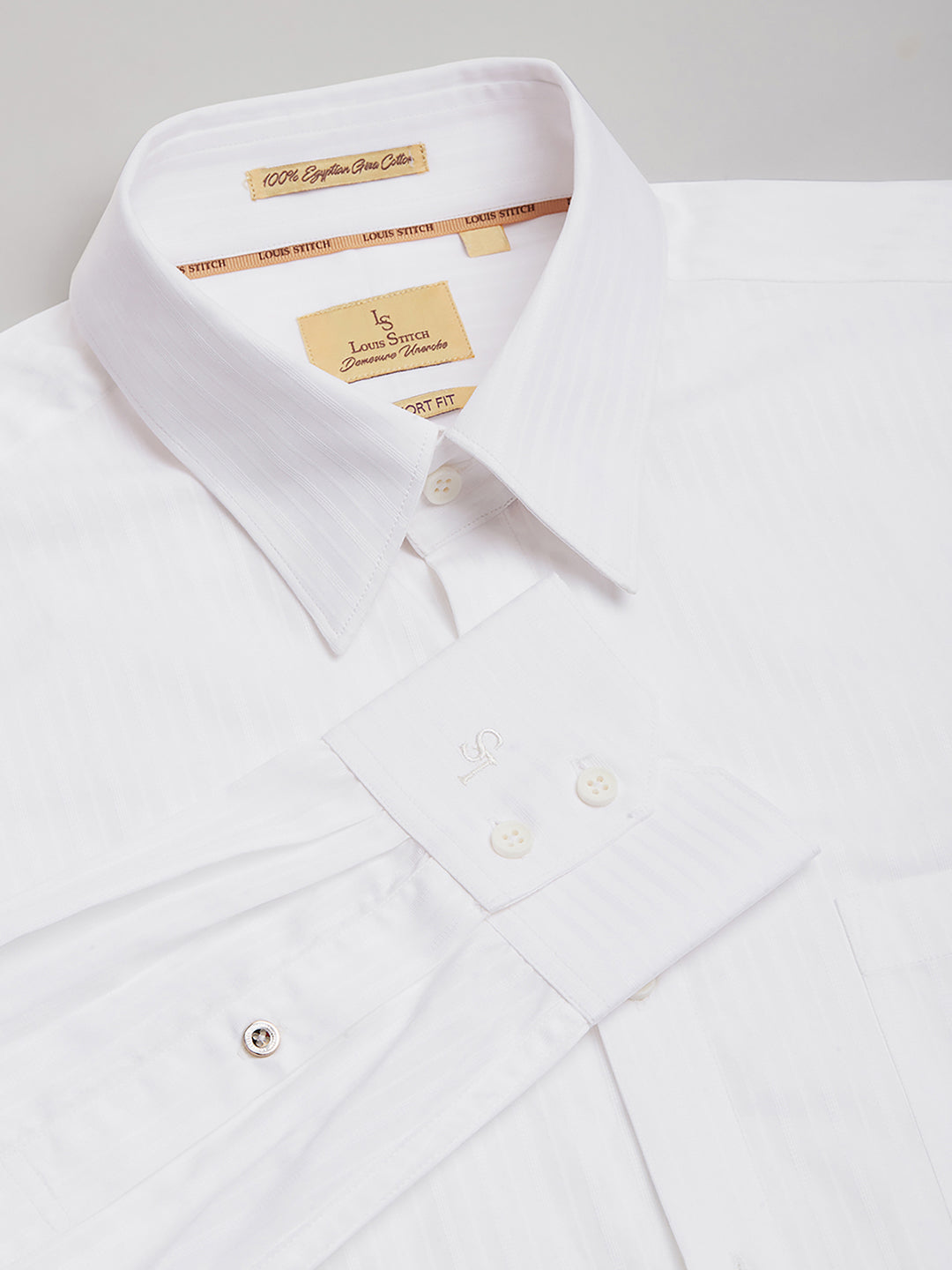 Regular Fit Formal Shirts For Men Perfectly Handfinished Collar & Cuff
