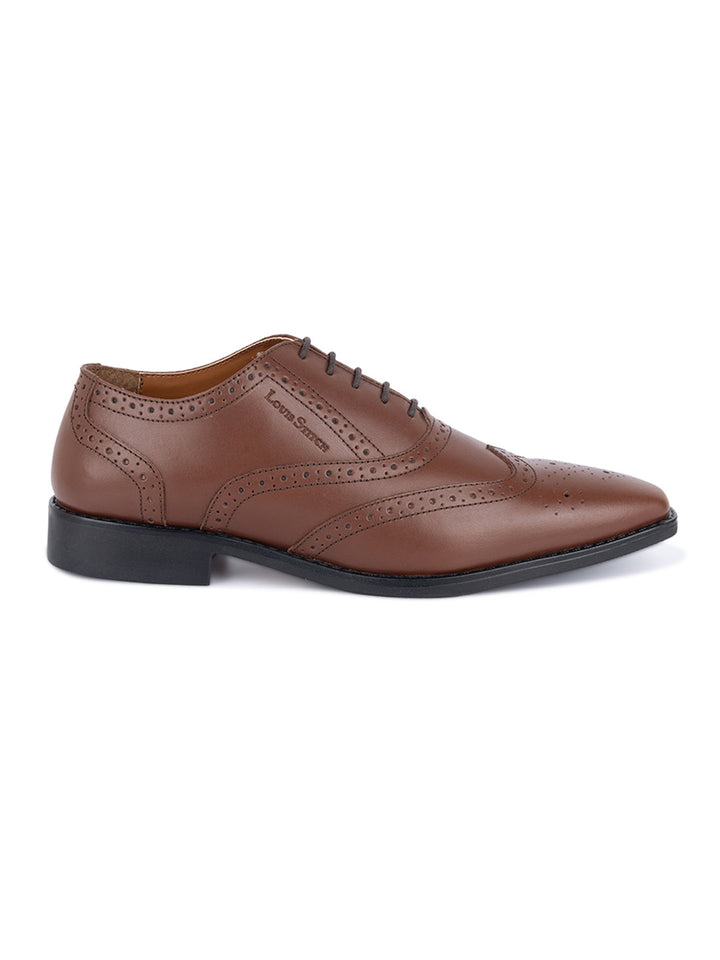 Buy Italian Leather Wingtip Brogue Shoes for Men - Louis Stitch