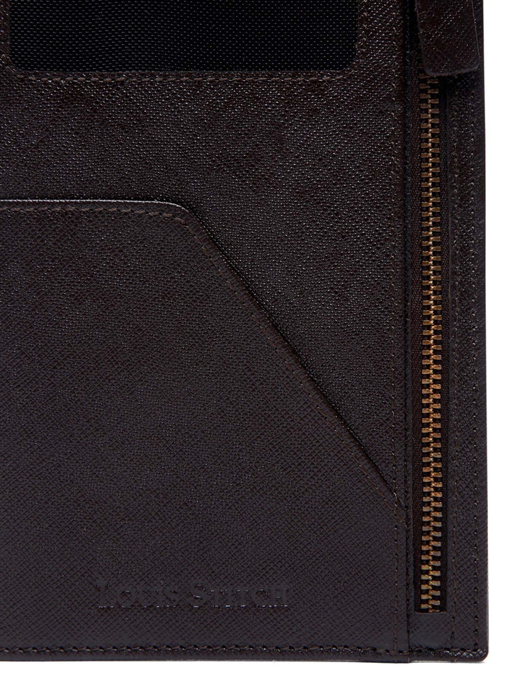 Buy Italian Saffiano Leather Passport Holder With RFID Protection ...